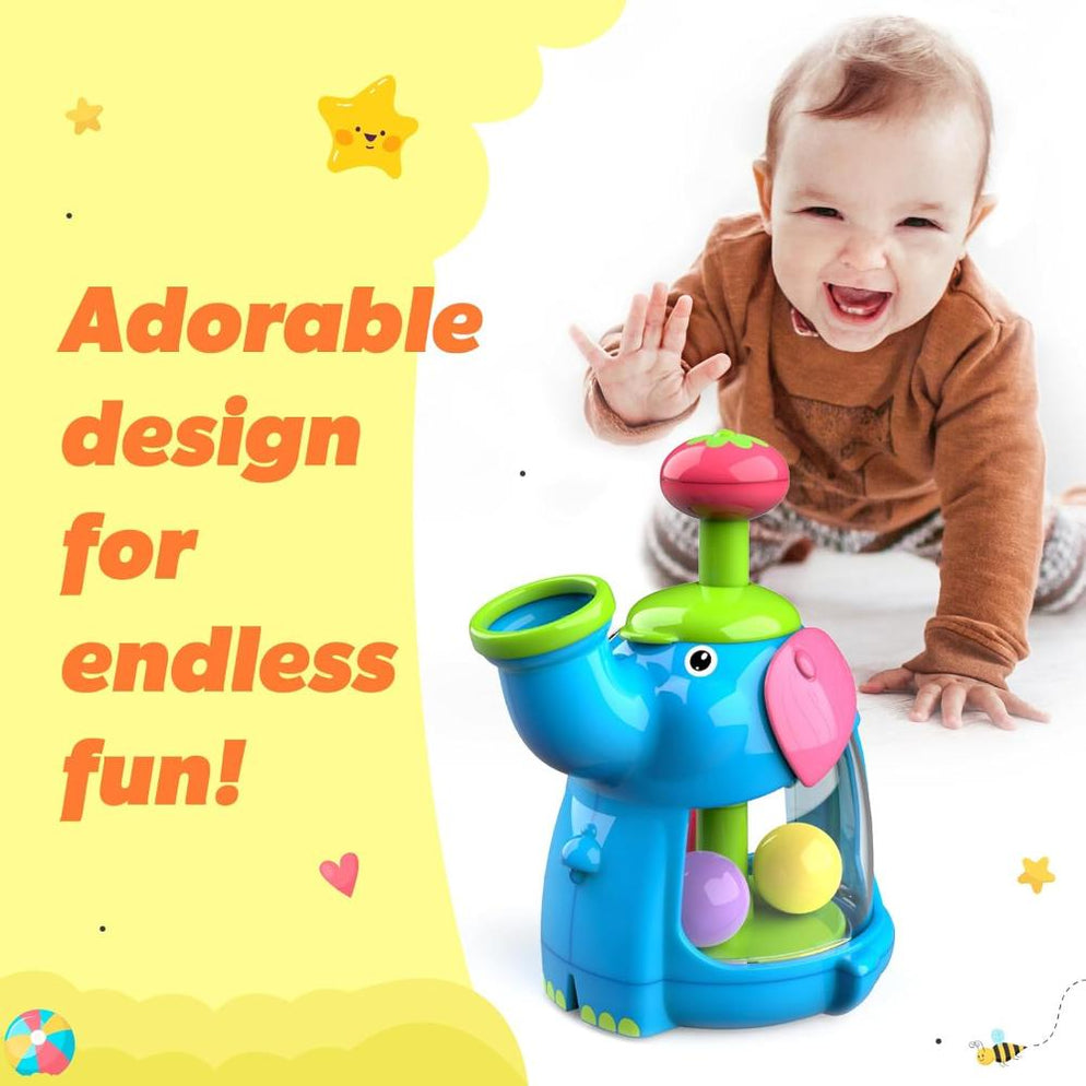 Funskool Giggles Jumbo Push & Twirl - Push and Spin Toy — Toycra