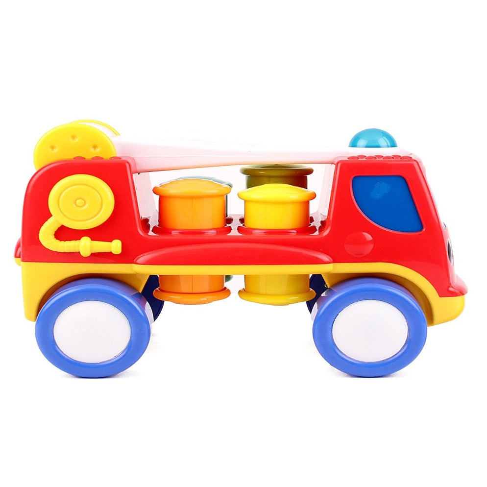 Funskool Giggles Peg Basher Fire Engine — Toycra