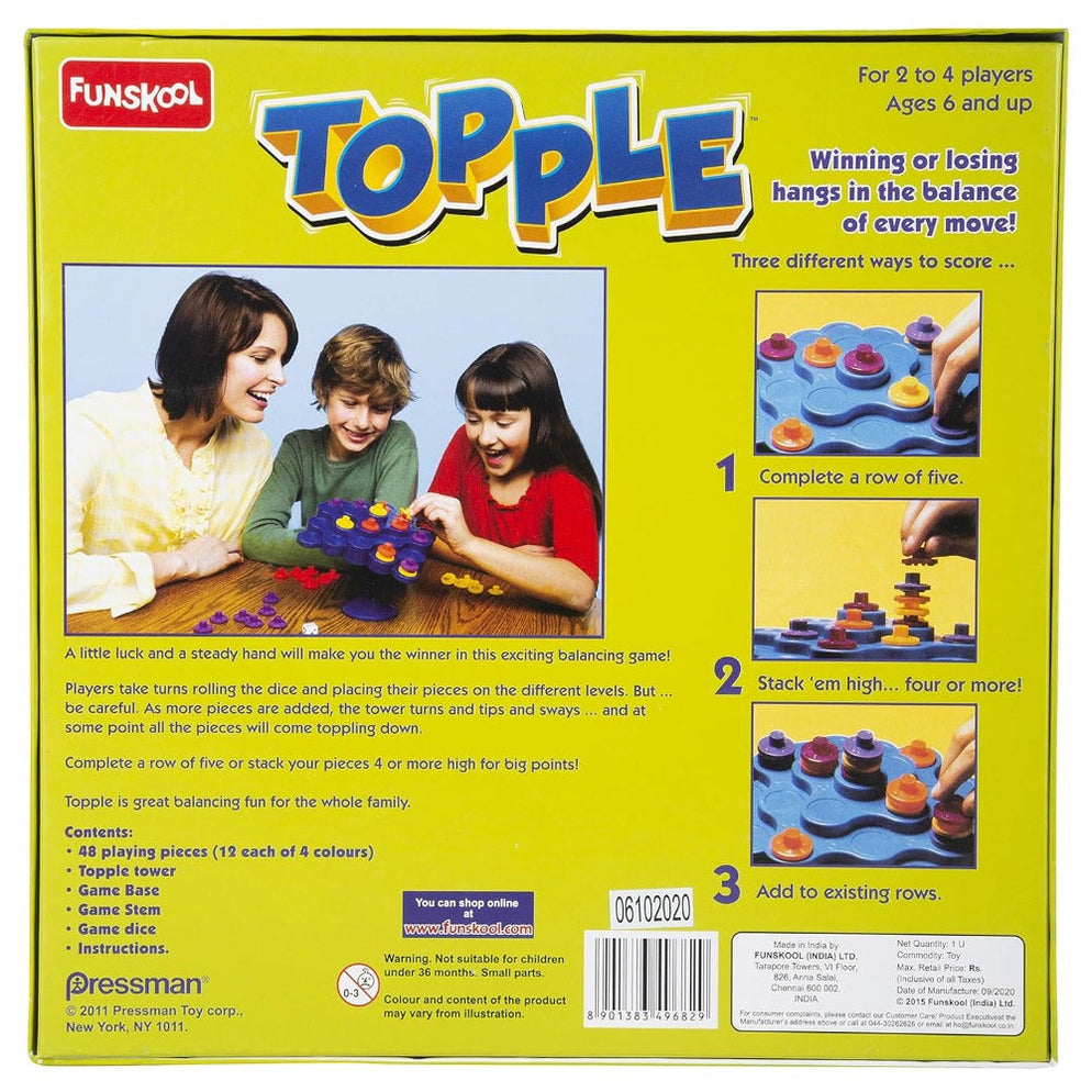 Funskool Topple Games — Toycra