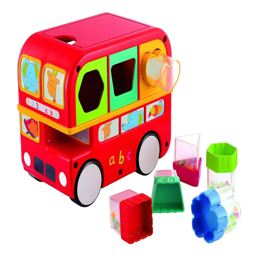 Giggles Shape Sorting Bus — Toycra