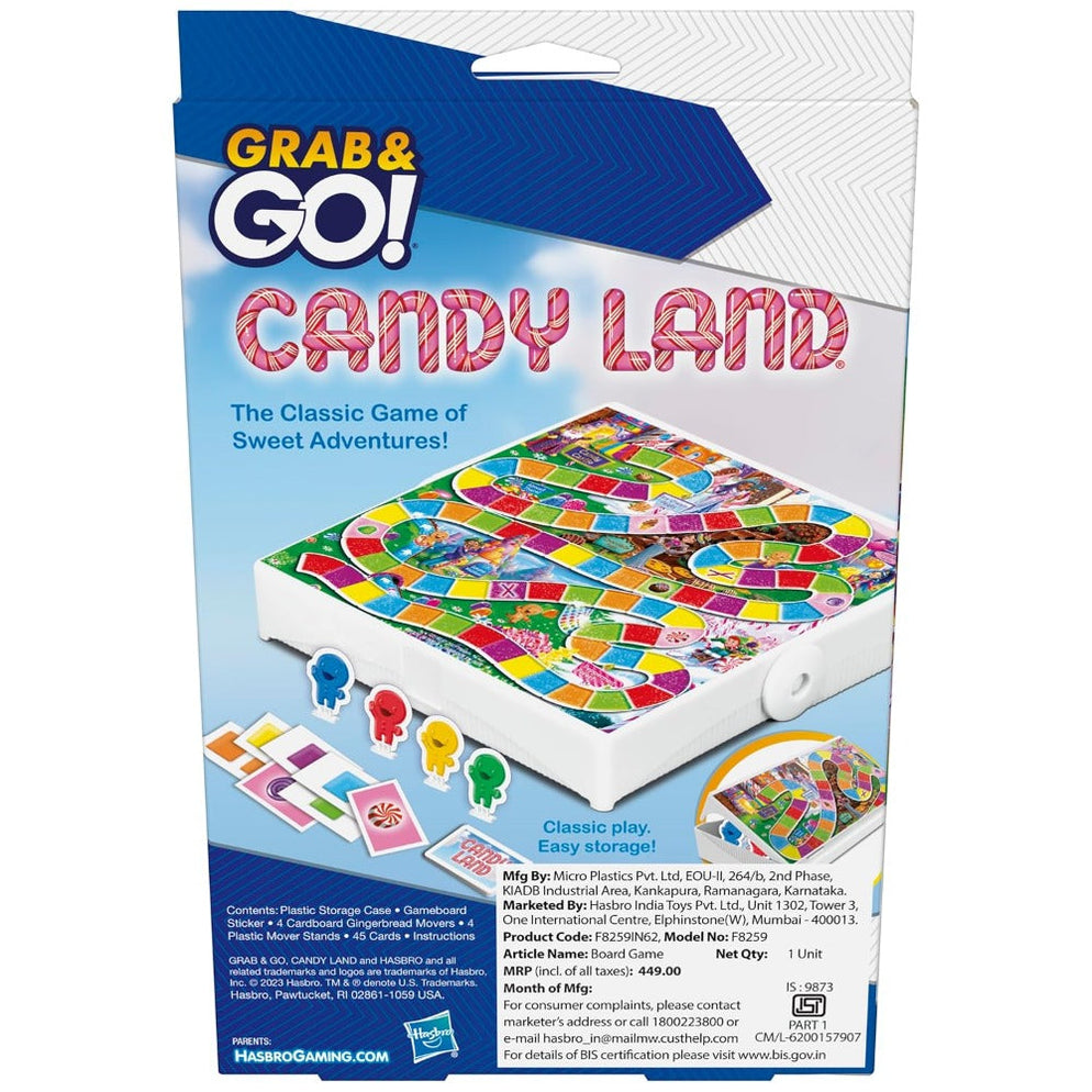 Hasbro Candy Land Grab and Go Game — Toycra