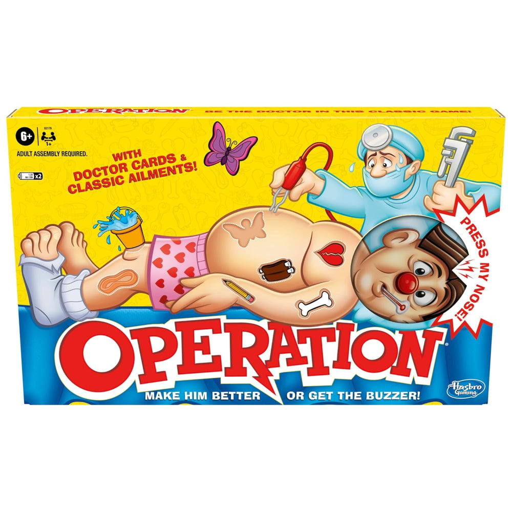 Hasbro Gaming Classic Operation Game — Toycra