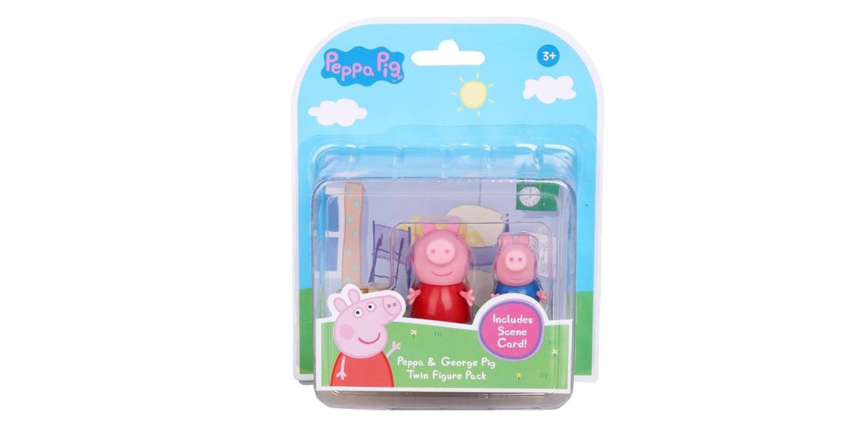 Hasbro Peppa Pig George & Peppa Twin Figure Pack — Toycra