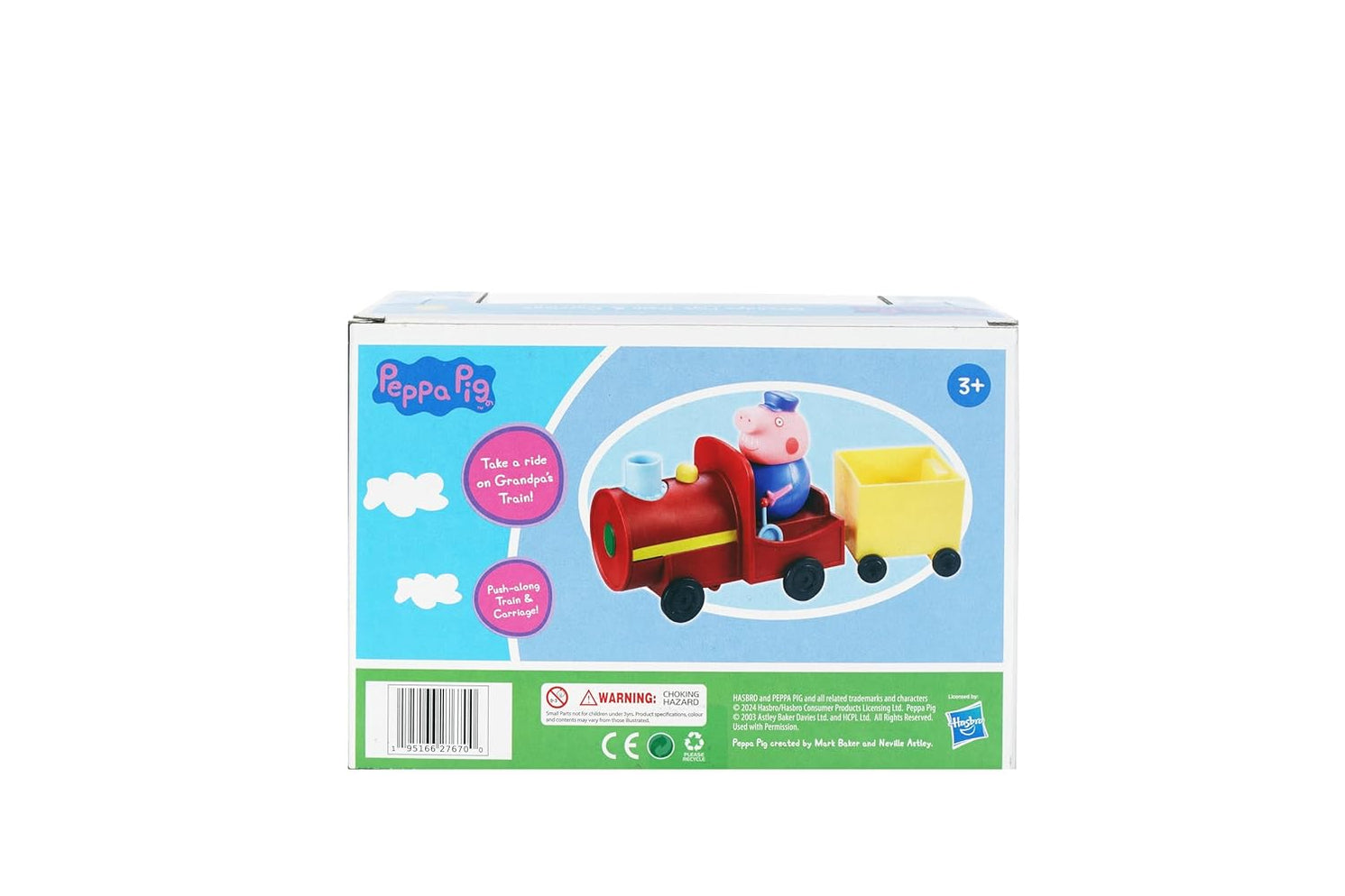 Hasbro Peppa Pig Grandpa's Train and Carriage Playset — Toycra