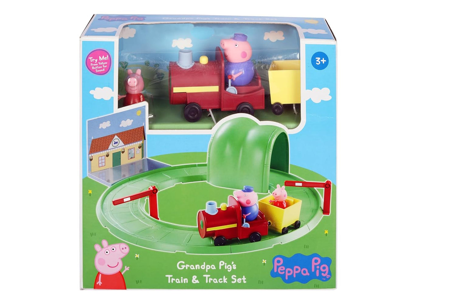 Hasbro Peppa Pig Grandpa's Train and Track Playset — Toycra