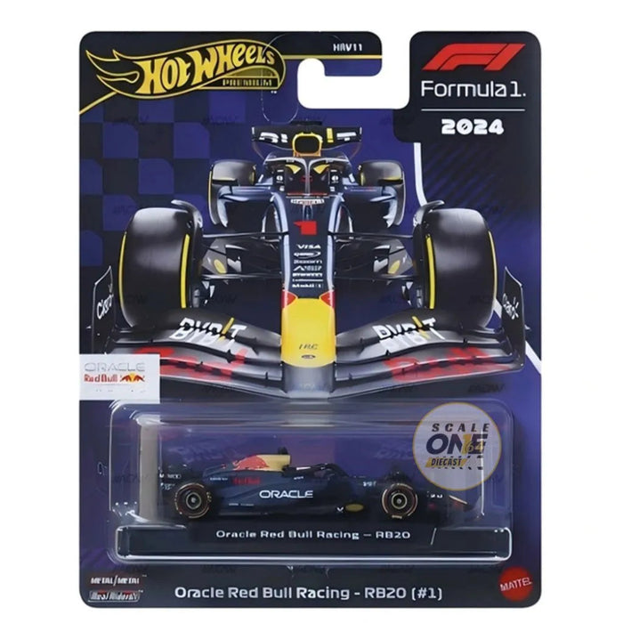 Hot Wheels 2025 1:64 Scale Premium Die-Cast Formula 1 Collectible Race — Toycra