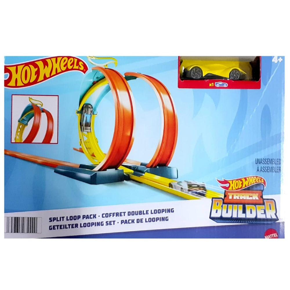 Hot Wheels Track Builder Split Loop Pack — Toycra