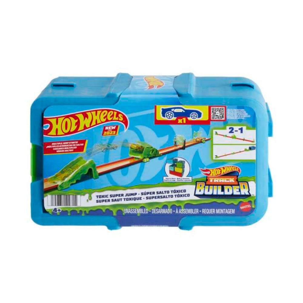Hot Wheels Track Builder Toxic Super Jump Track — Toycra