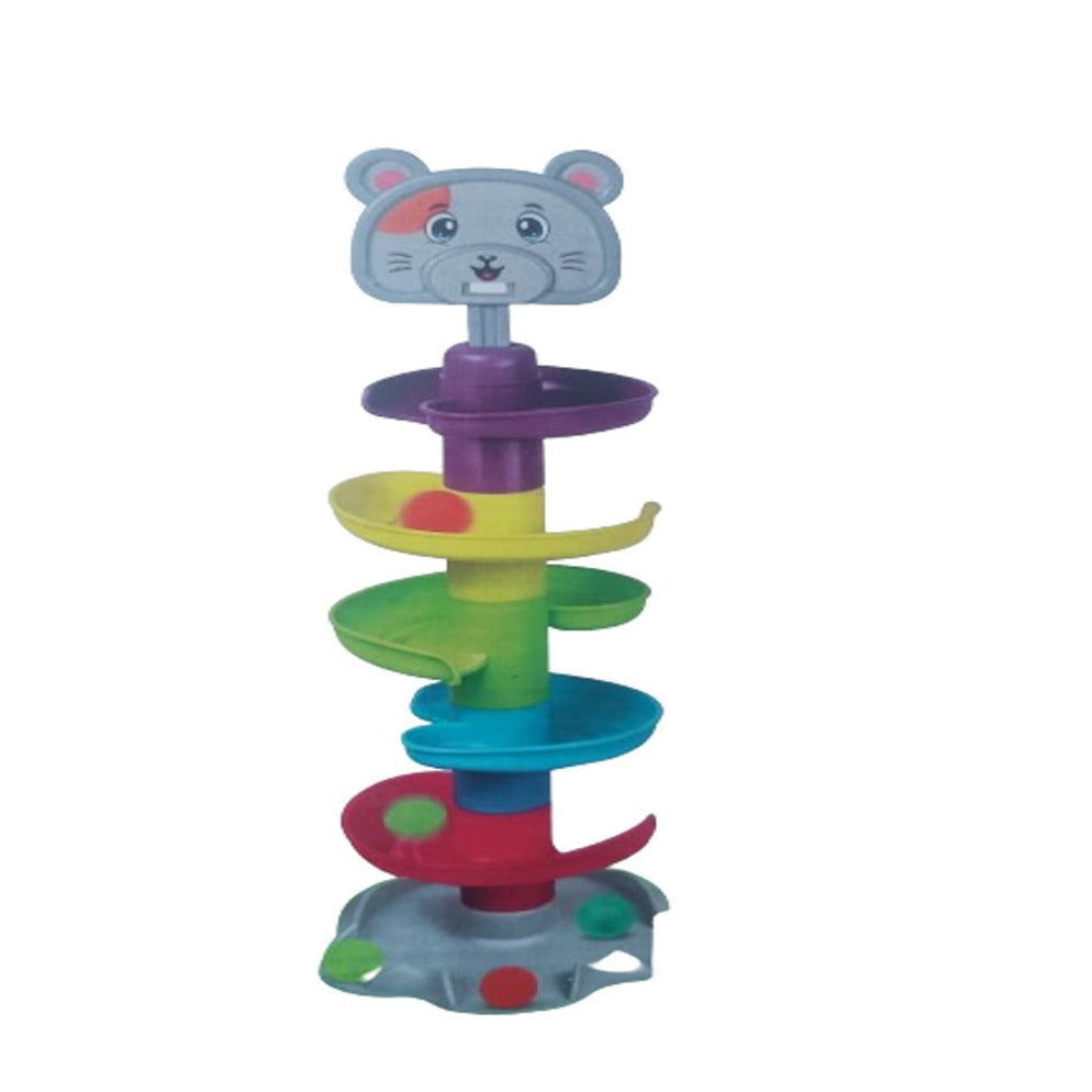 IToys Twist & Twirl Tumble Tower - Multicolor — Toycra