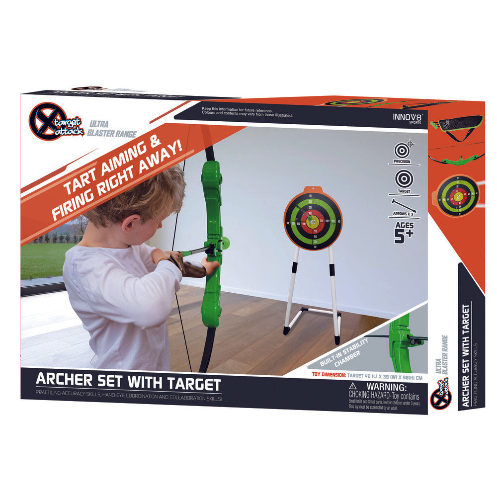 Innov8 Archer Set With Target Stand | Buy Online at Toycra