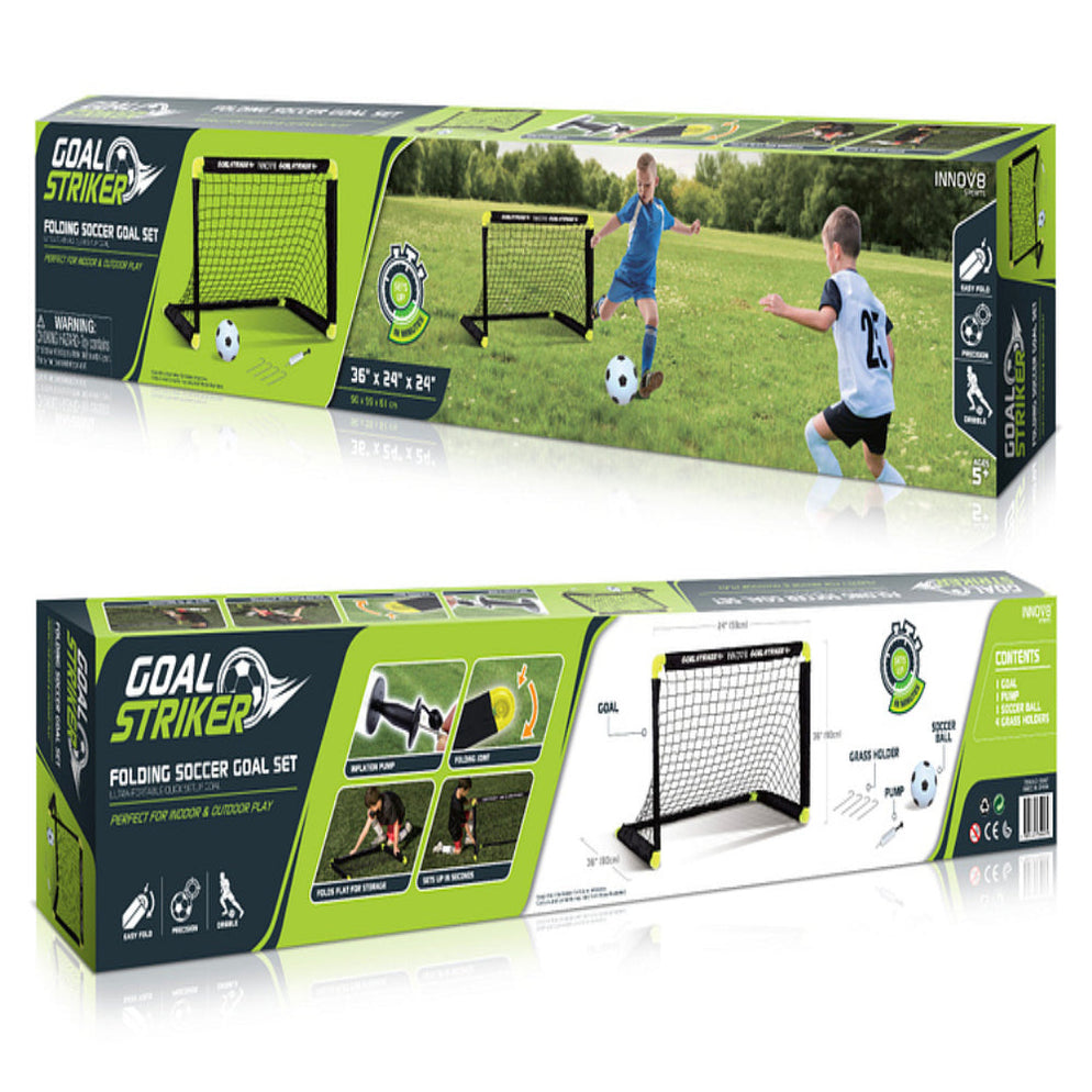 Innov8 Folding Soccer Goal Set — Toycra