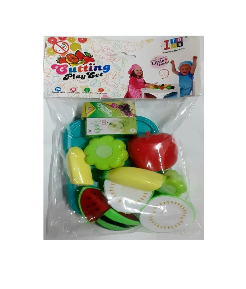 Itoys Cutting Play Toy Set -Multi Colour — Toycra