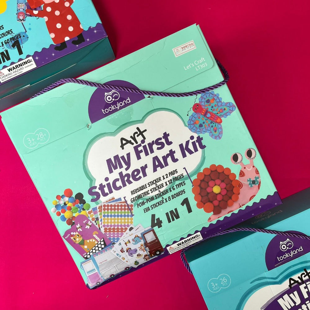 Jarmelo My First Sticker Art Kit — Toycra