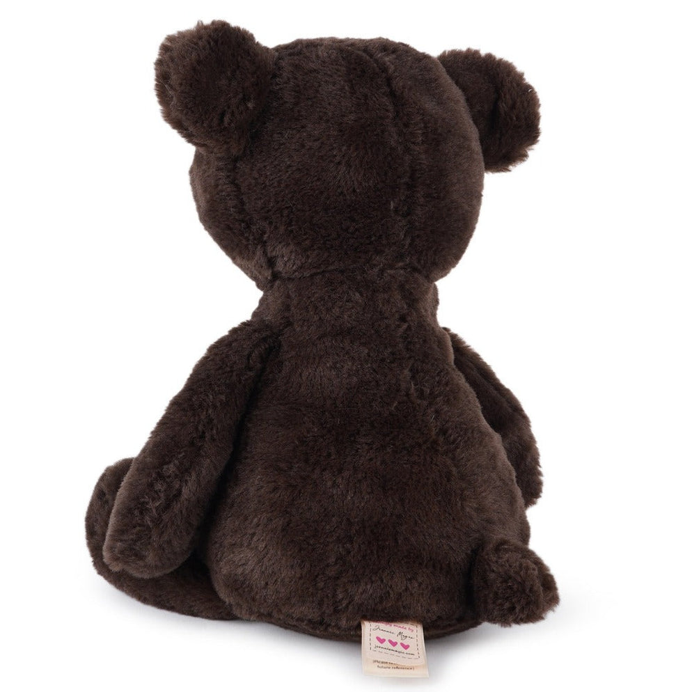 Jeannie Magic Choco Bear- dark brown cute and cuddly bear — Toycra