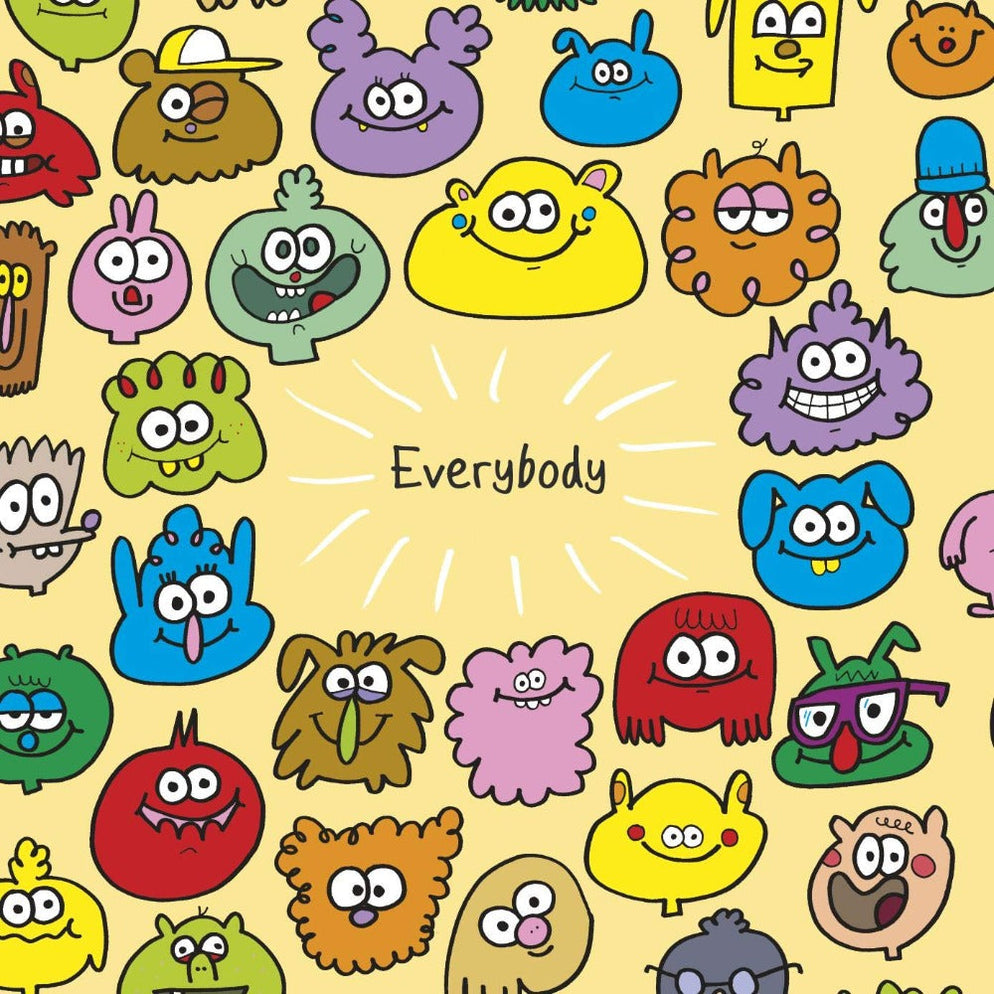 Jon Burgerman Everybody Book — Toycra