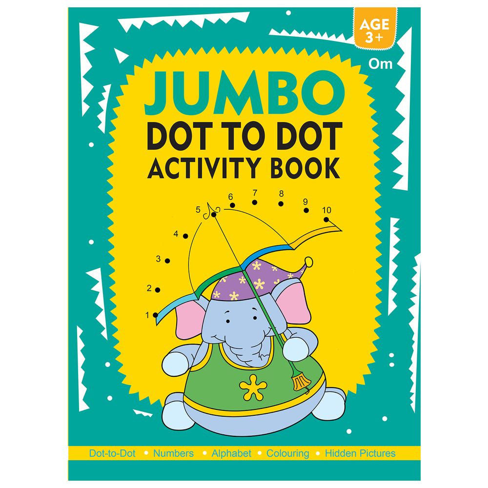 Jumbo Dot To Dot Activity Book — Toycra