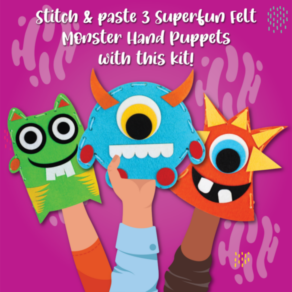 Kalakaram DIY Monster Puppets — Toycra
