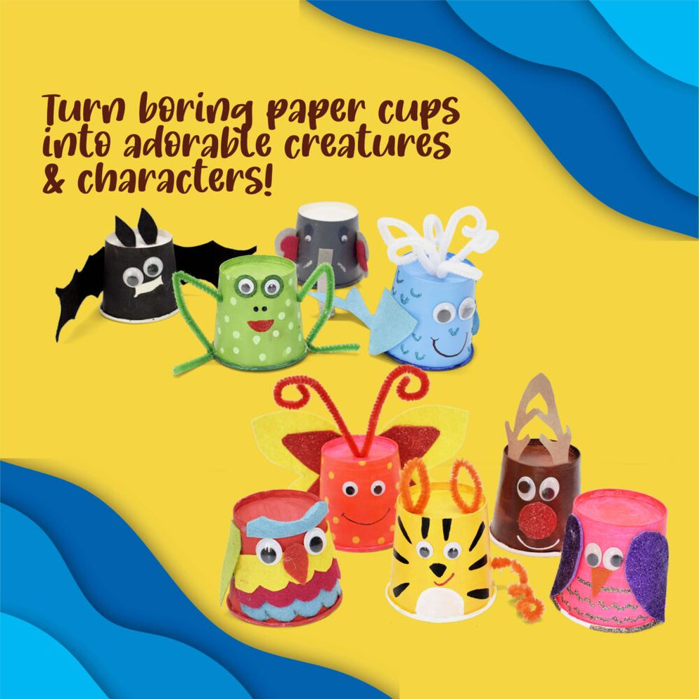 Kalakaram Paper Cup Craft Kit — Toycra