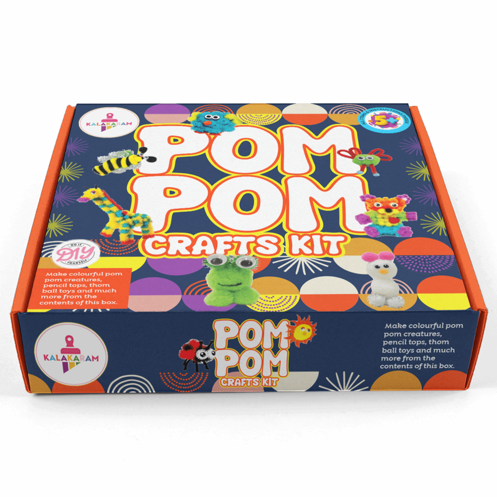 Kalakaram Pom Pom Crafts Kit — Toycra