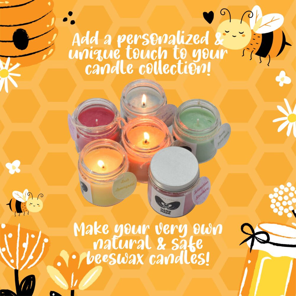 Kalakaram Pure and Natural Beeswax Aroma Candle Making Kit — Toycra