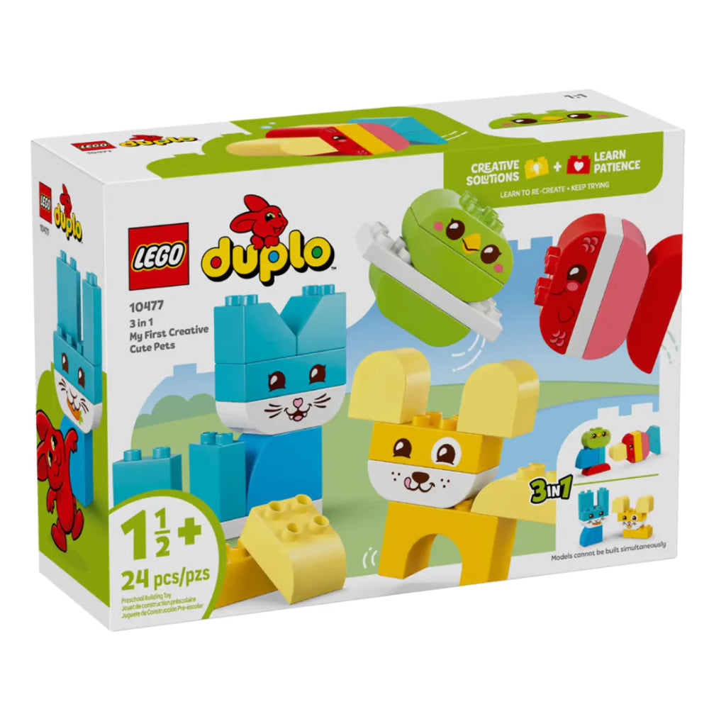 Lego 10477 Duplo 3 in 1 Creative Cute Pets (24 Pieces) | Buy Online at ...