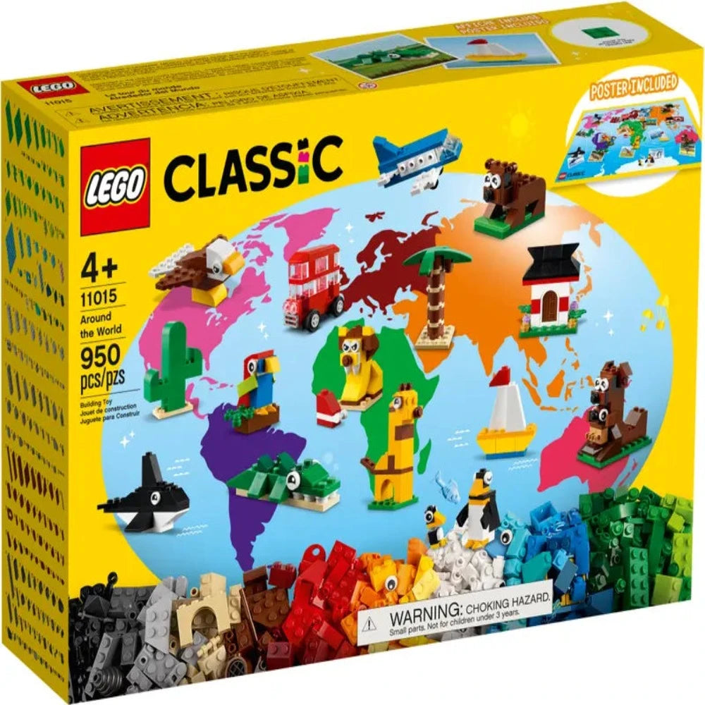 Lego 11015 Classic Around The World (950 Pieces) — Toycra