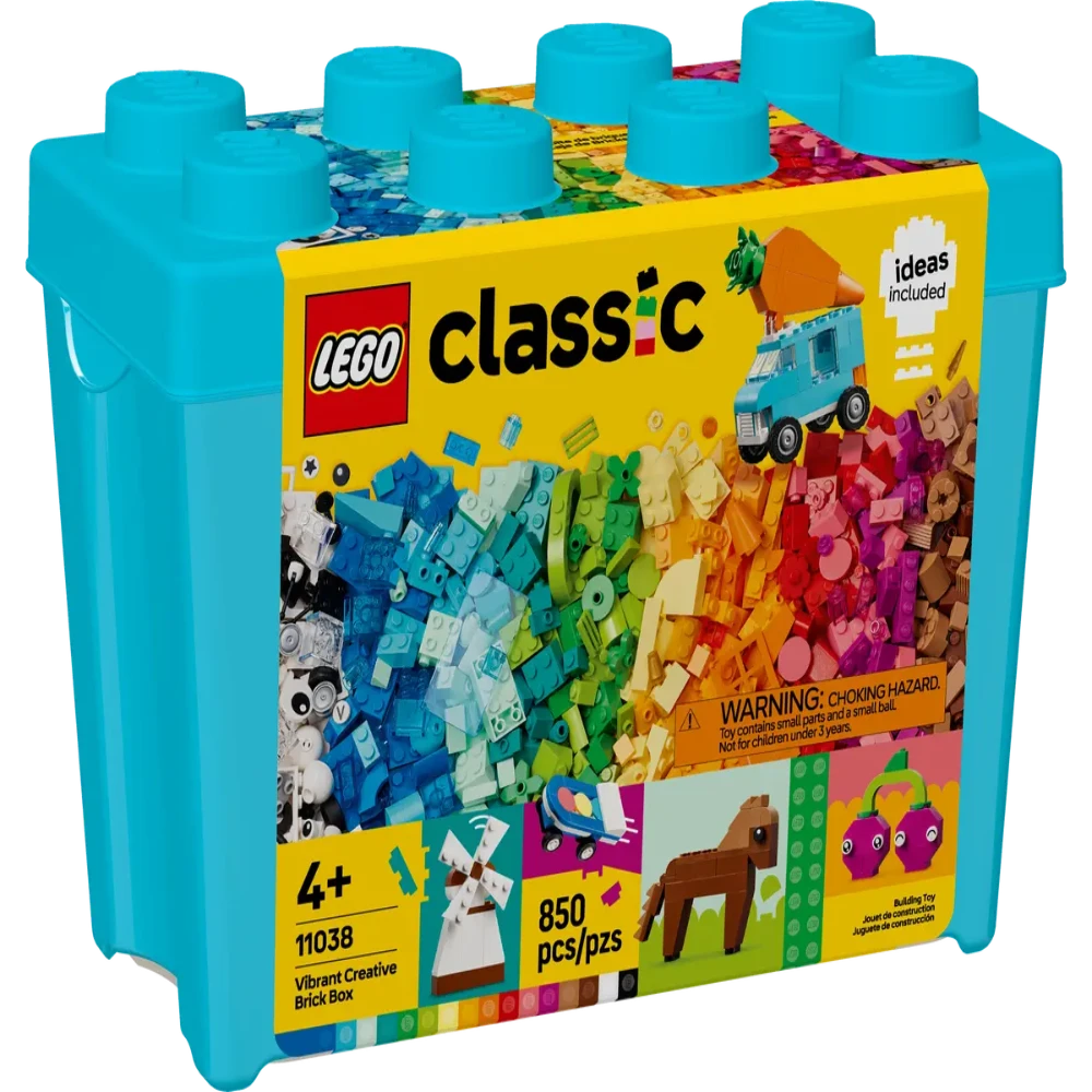 Lego 11038 Classic Vibrant Creative Brick Box (850 Pieces) — Toycra