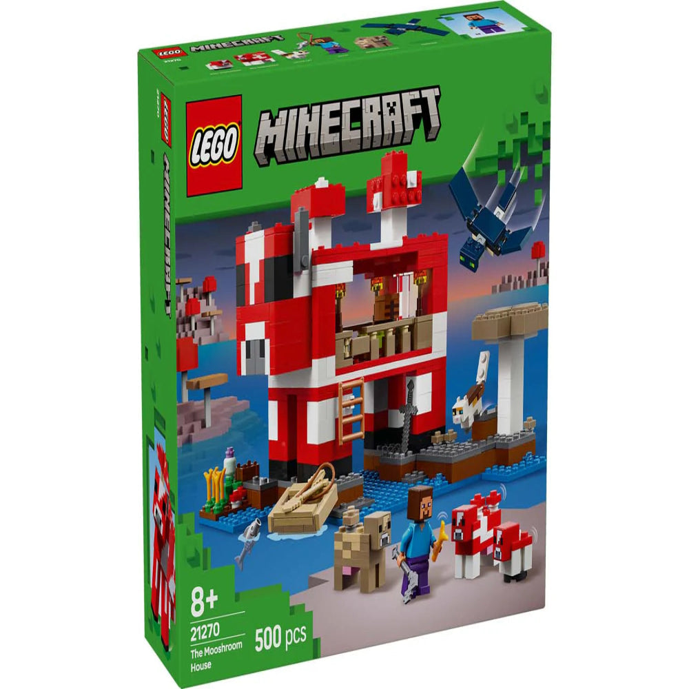 Lego 21270 Minecraft The Mooshroom House (500 Pieces) — Toycra