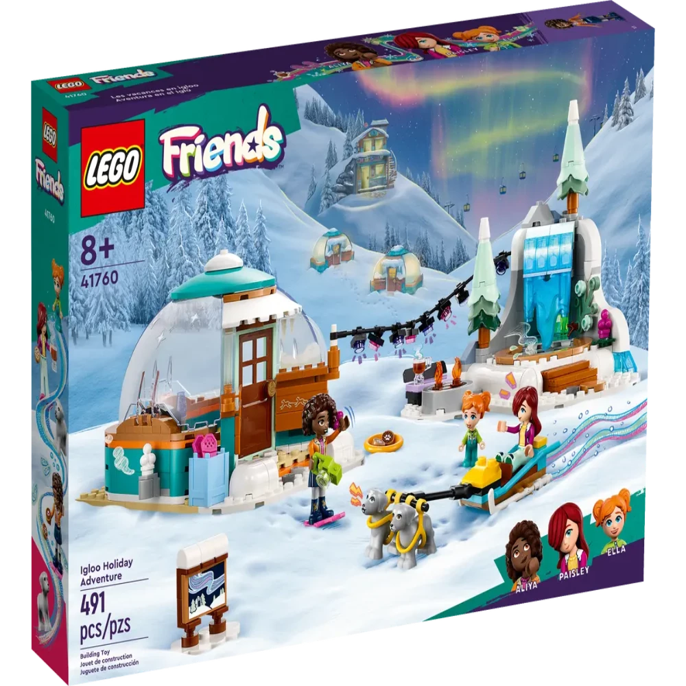 Lego 41760 Friends Igloo Holiday Adventure (491 Pieces) — Toycra