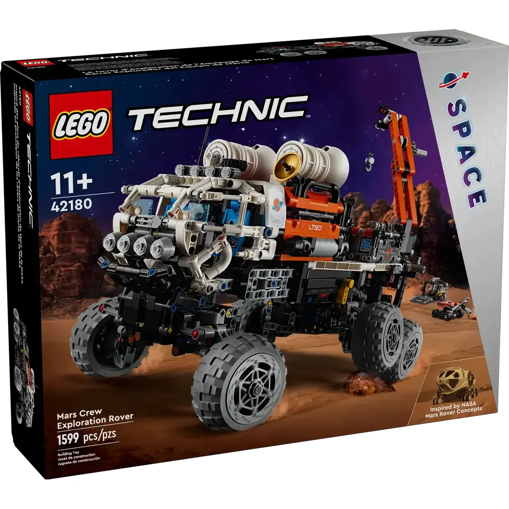 Lego 42180 Technic Mars Crew Exploration Rover (1599 Pieces) — Toycra