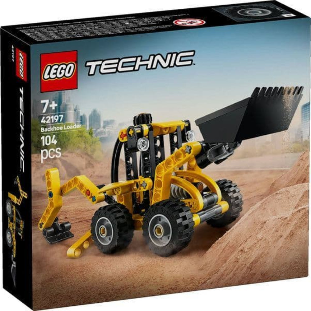 Lego 42197 Technic Backhoe Loader (104 Pieces) — Toycra