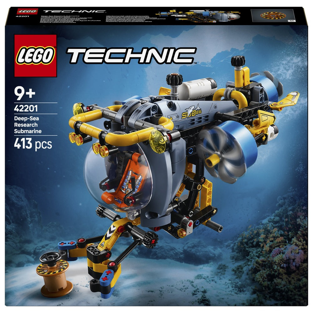 Lego 42201 Technic Deep-Sea Research Submarine (413 Pieces) — Toycra