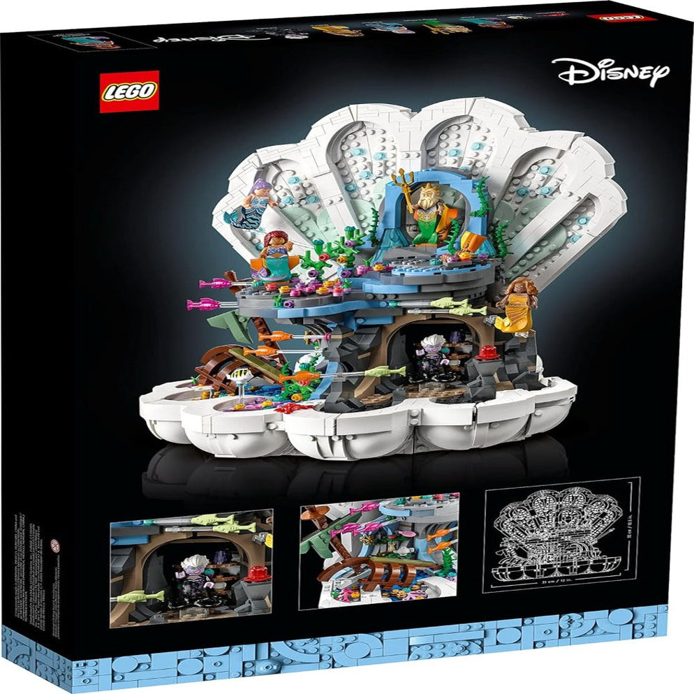 Lego 43225 Disney Princess The Little Mermaid Royal Clamshell — Toycra