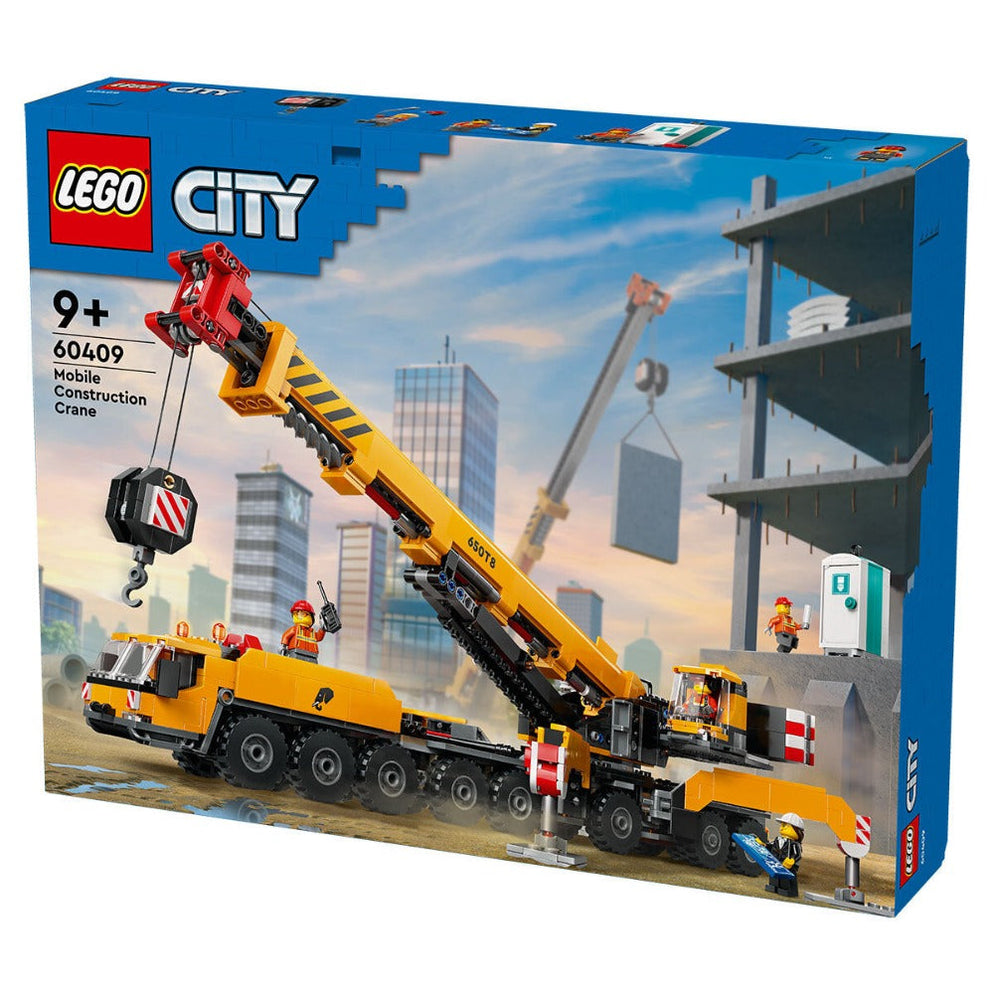 Lego 60409 City Yellow Mobile Construction Crane (1116 Pieces) — Toycra