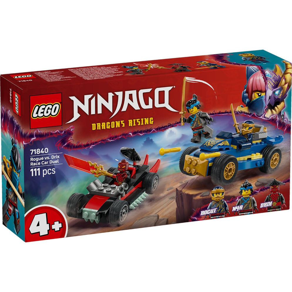 Lego 71840 Ninjago Rogue Vs. Drix Race Car Duel (111 Pieces) — Toycra