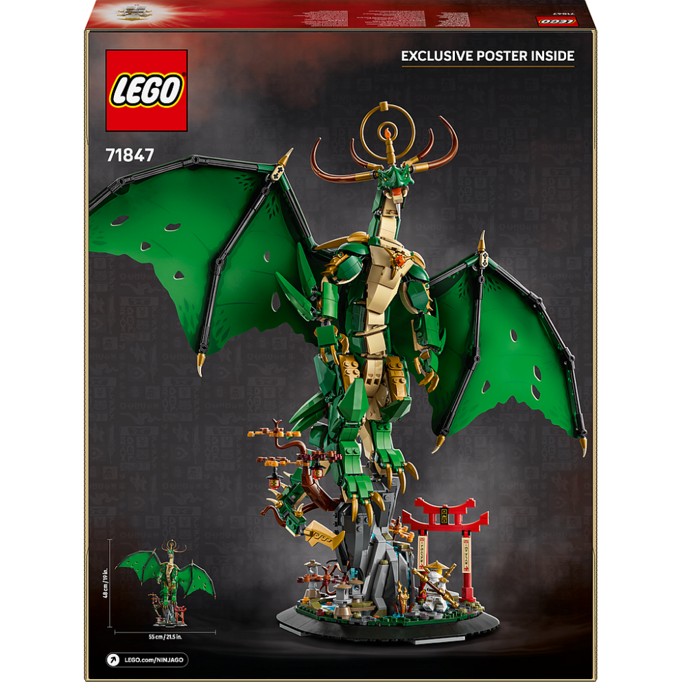 Lego 71847 NINJAGO The Guardian Dragon ( 1650 Pieces ) — Toycra