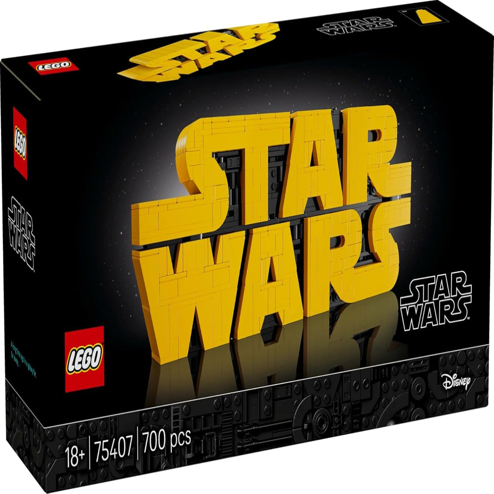 Lego 75407 Star Wars Brick-Built Star Wars Logo ( 700 Pieces) — Toycra