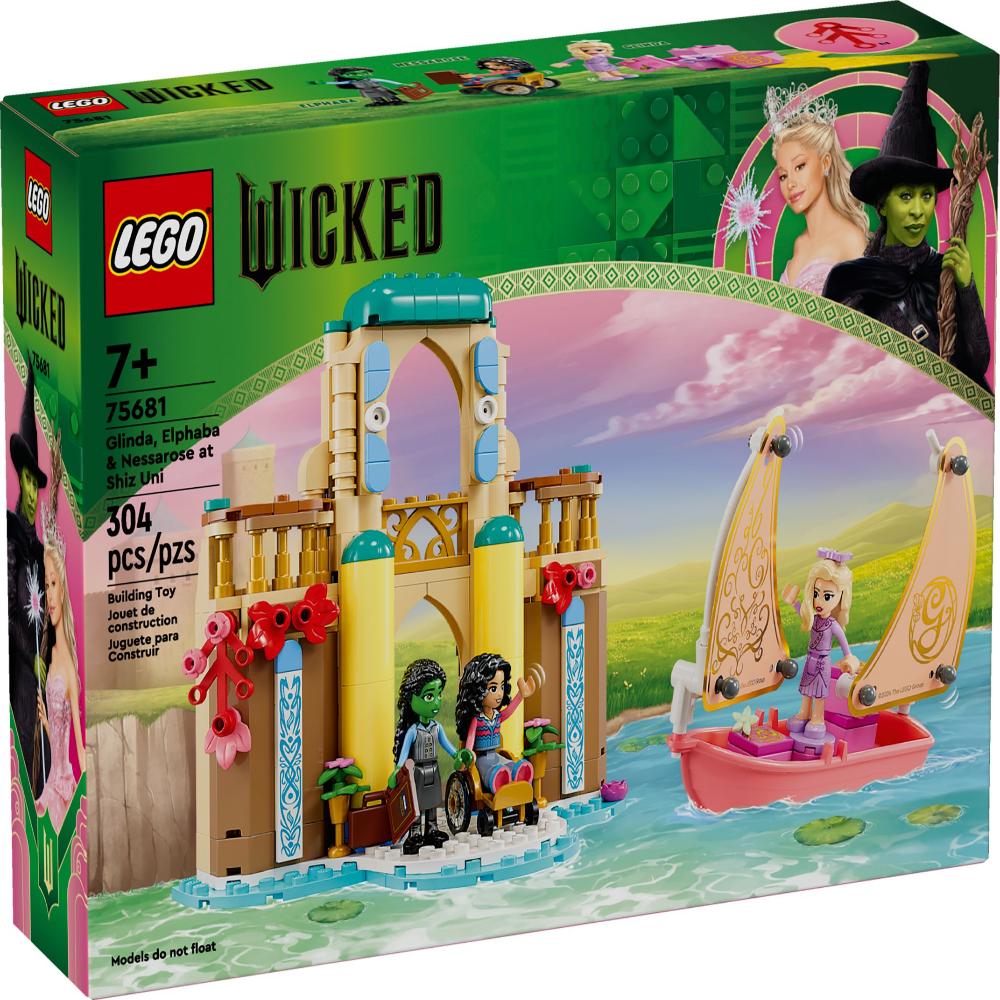 Lego 75681 Wicked Glinda, Elphaba & Nessarose At Shiz University (304 ...