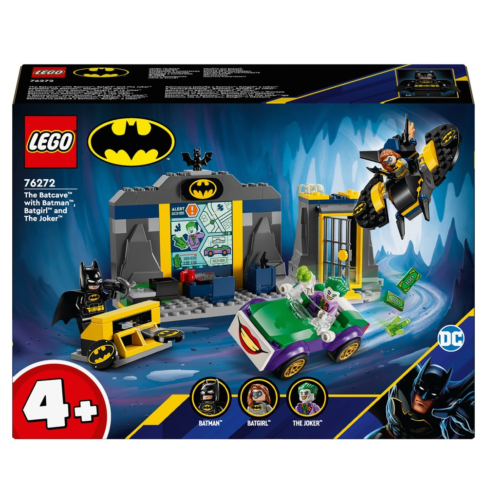 Lego 76272 Super Heroes The Batcave With Batman, Batgirl And The Joker ...