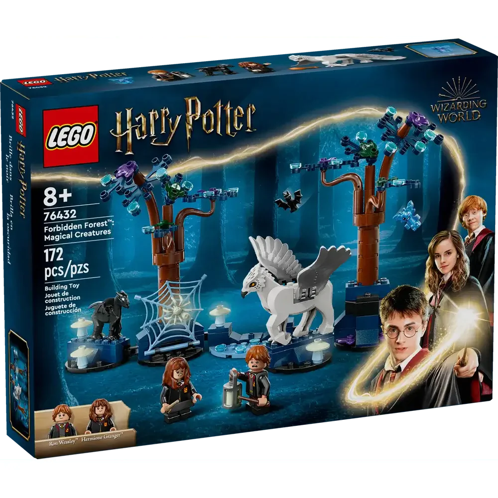 Lego 76432 Harry Potter Forbidden Forest Magical Creatures (172 Pieces ...