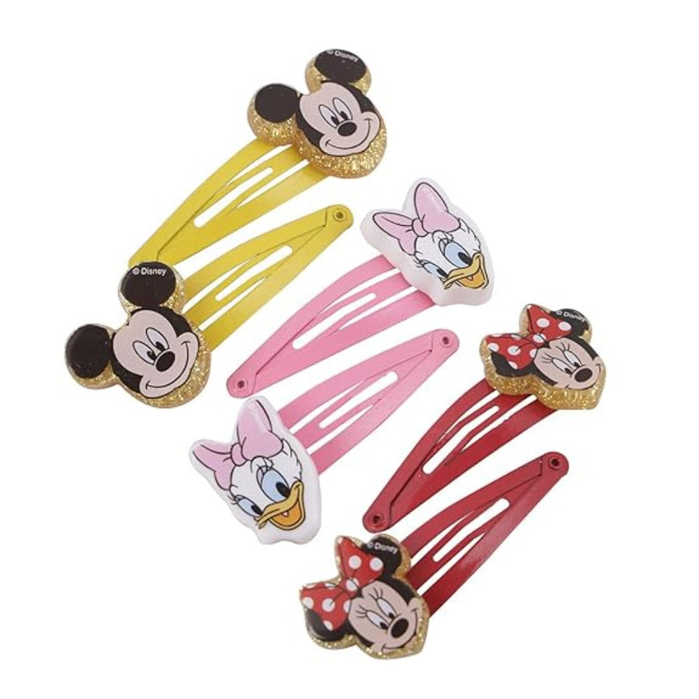 Li'l Diva Disney Mickey, Minnie and Daisy Hair Clips Set of 6 — Toycra