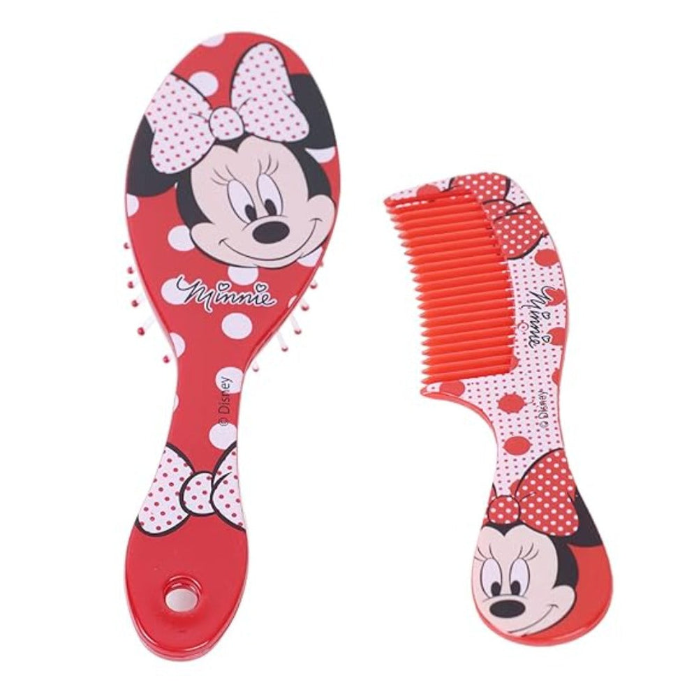 Li'l Diva Minnie Mouse Hair Brush With Comb — Toycra