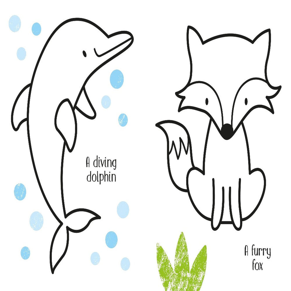 Little First Colouring Animals — Toycra