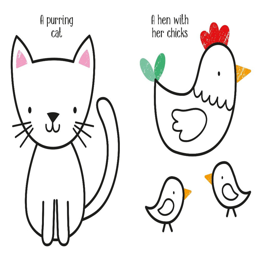 Little First Colouring Animals — Toycra