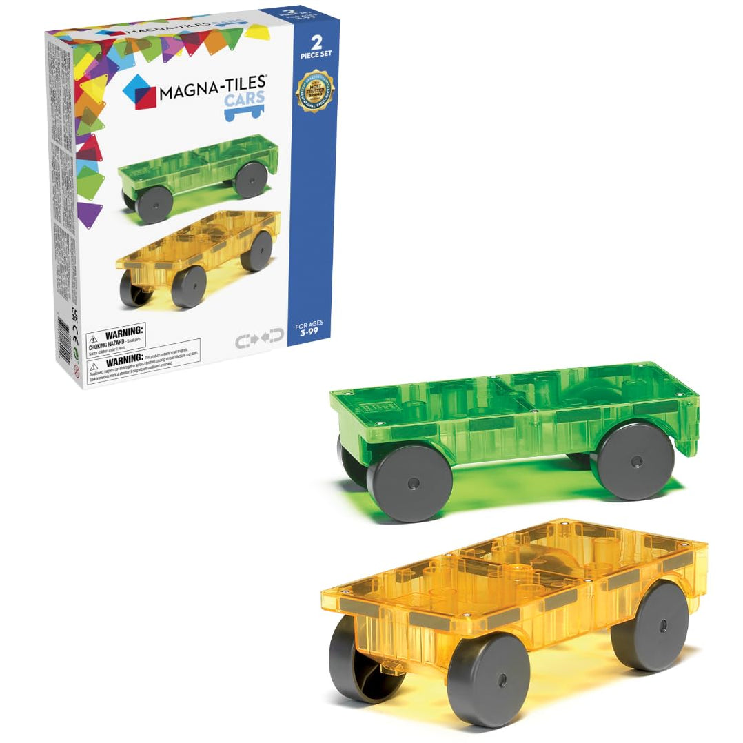 Magna Tiles Cars 2 Piece Expansion Set — Toycra