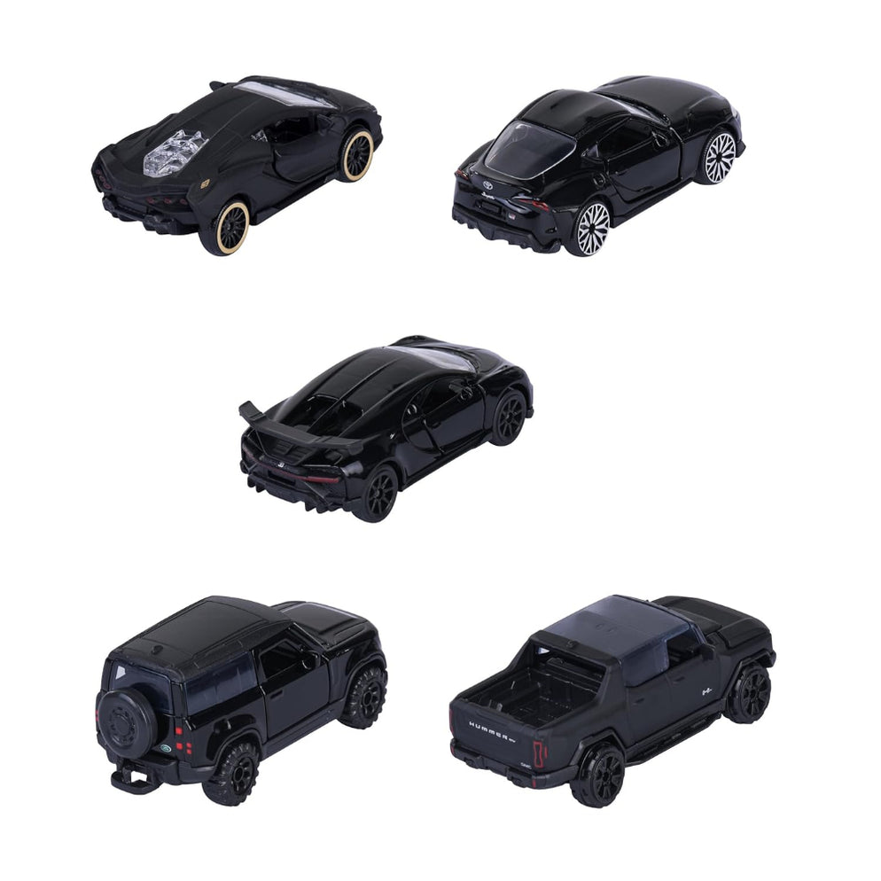 Majorette Car Set Black Edition — Toycra