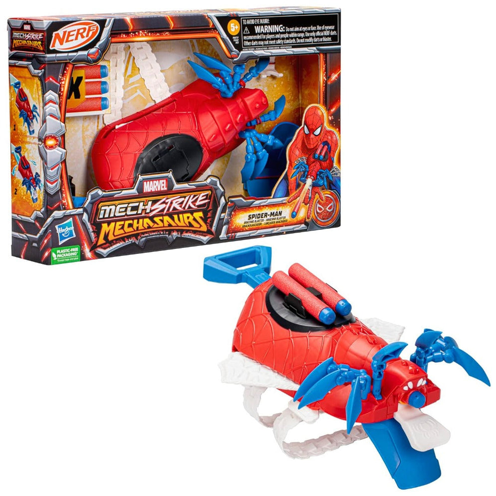 Marvel Mech Strike Mechasaurs Spider-Man Arachno Blaster — Toycra
