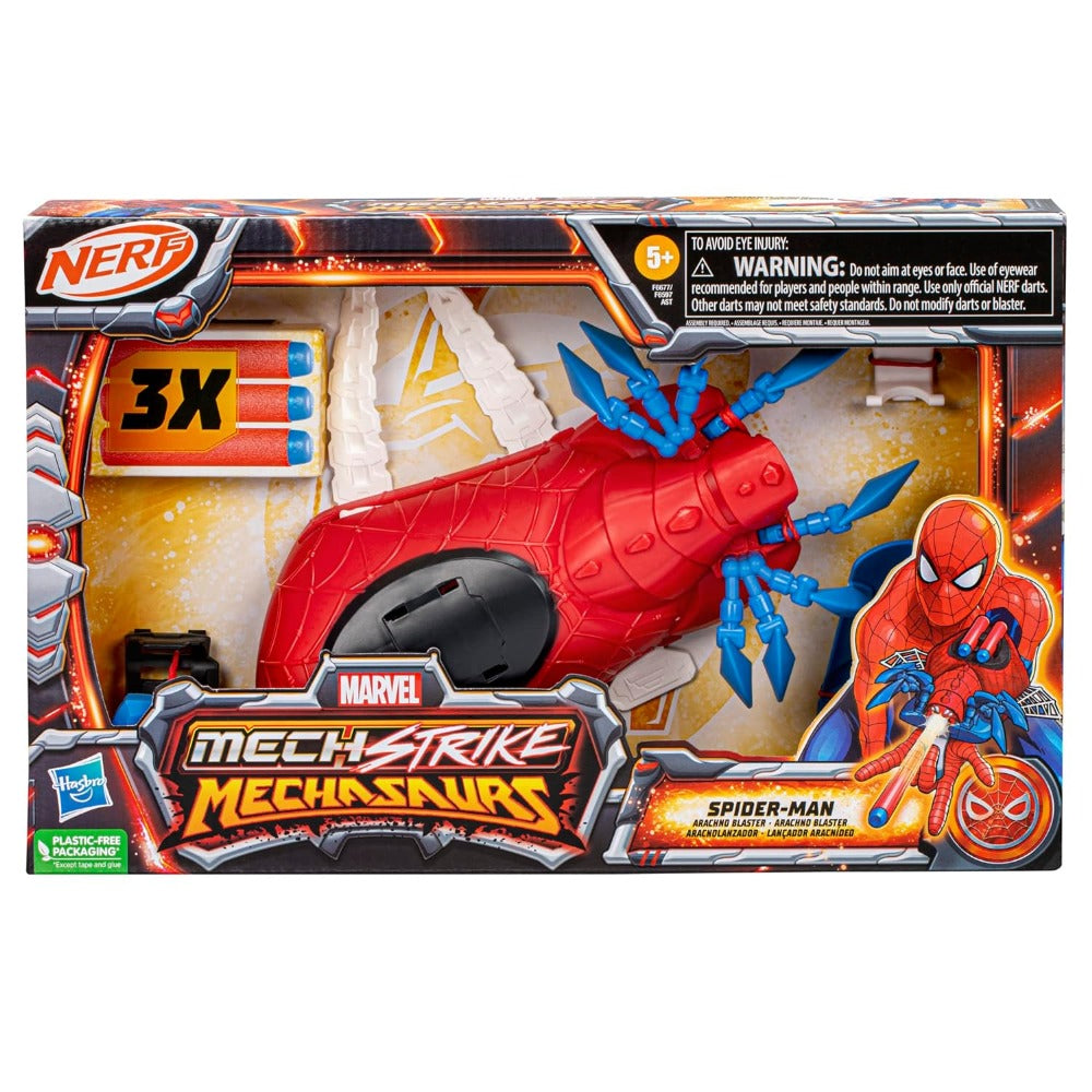 Marvel Mech Strike Mechasaurs Spider-Man Arachno Blaster — Toycra