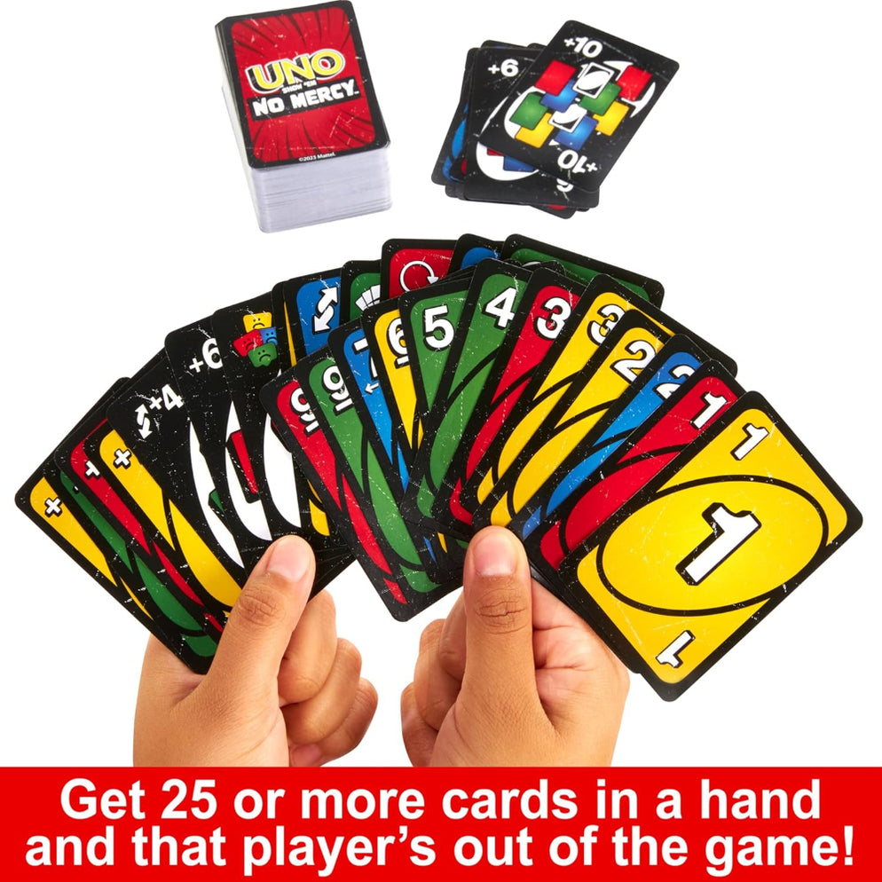 Mattel Games UNO Show ‘em No Mercy Card Game — Toycra