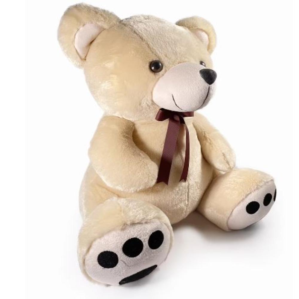 Mirada 55Cm Jumbo Teddy Bear Soft Toy - Beige — Toycra